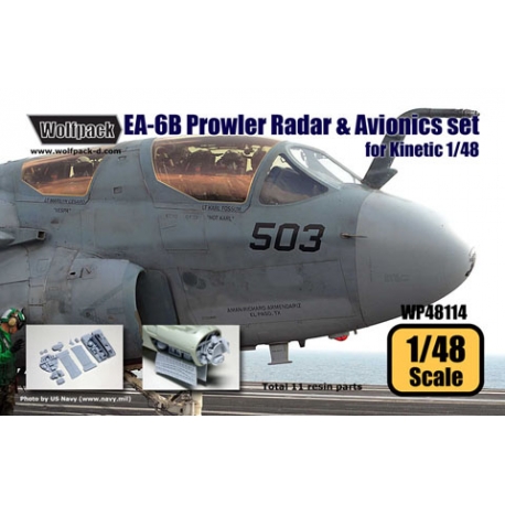EA-6B Prowler Radar & Avionics set (for Kinetic 1/48)